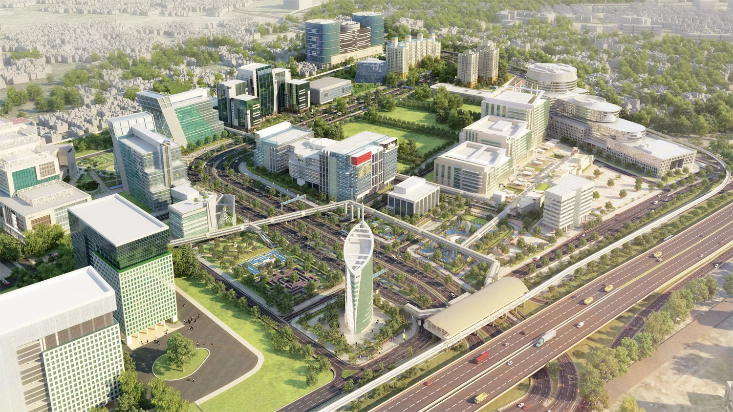 DLF IT parks Existing Buildings – BES Consultants